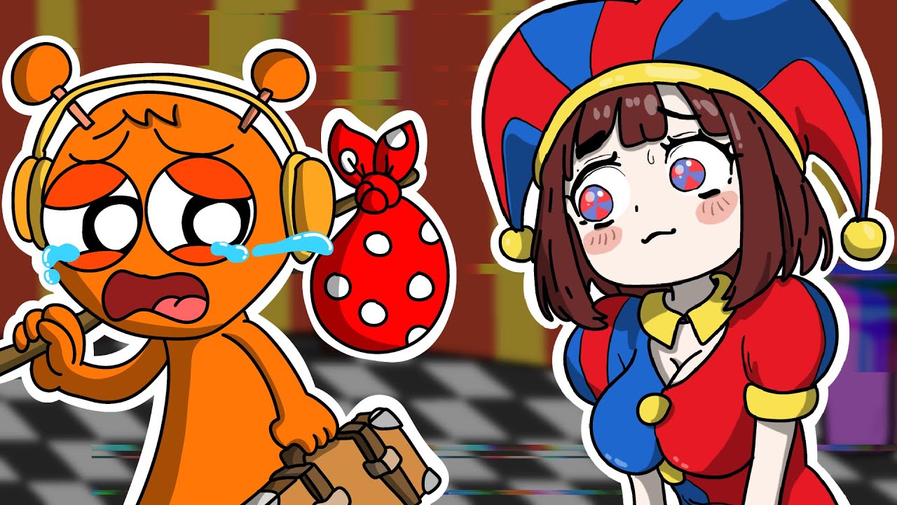 Incredibox Sprunki and POMNI with JAX - ORANGE OREN is GOING AWAY ...