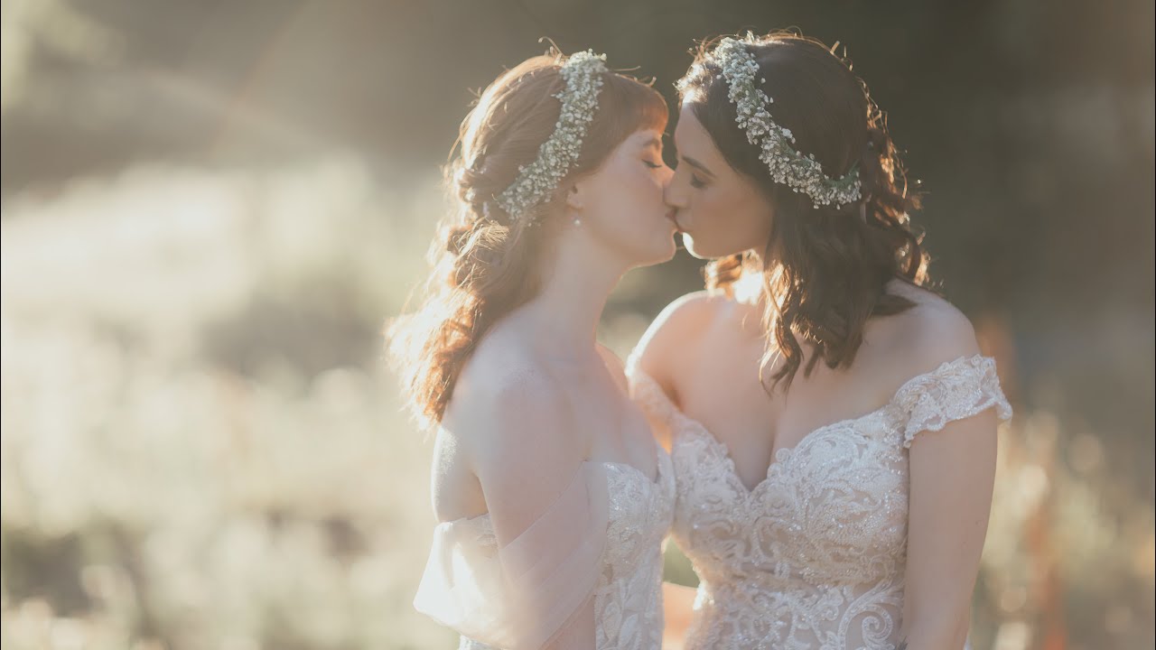 CAITLIN AND LEAH’S WEDDING - YouTube