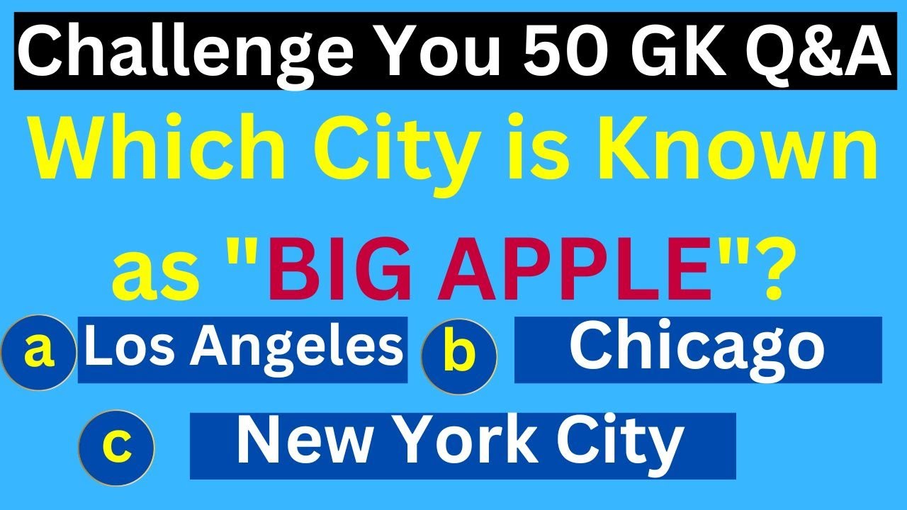 How Good is Your General Knowledge? Take This 50 Question Quiz To Find ...