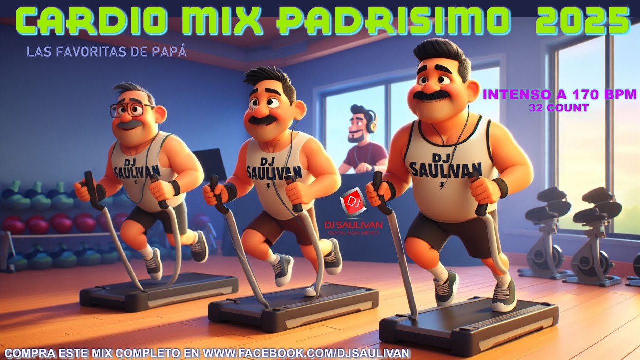 PADRISIMO CARDIO MIX 2025 VERSION INTENSA DEMO @djsaulivan - YouTube