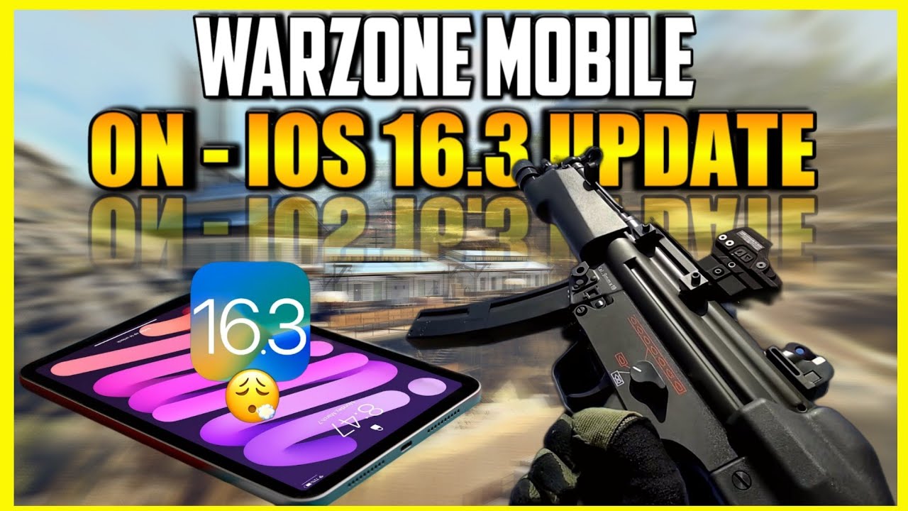 WARZONE MOBILE GAMEPLAY 🫡 HIGH GRAPHICS OP GAMEPLAY ON IOS 16.3 UPDATE ...
