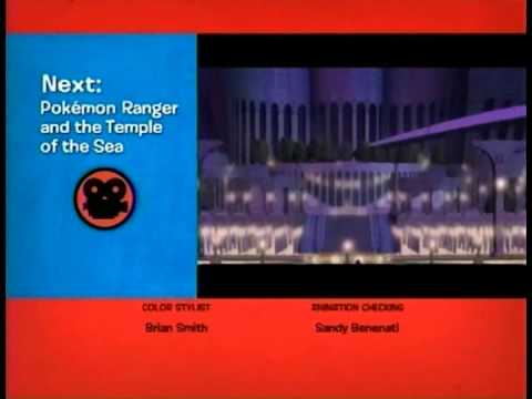 Pokémon Ranger and the Temple of the Sea Cartoon Network Commercial ...