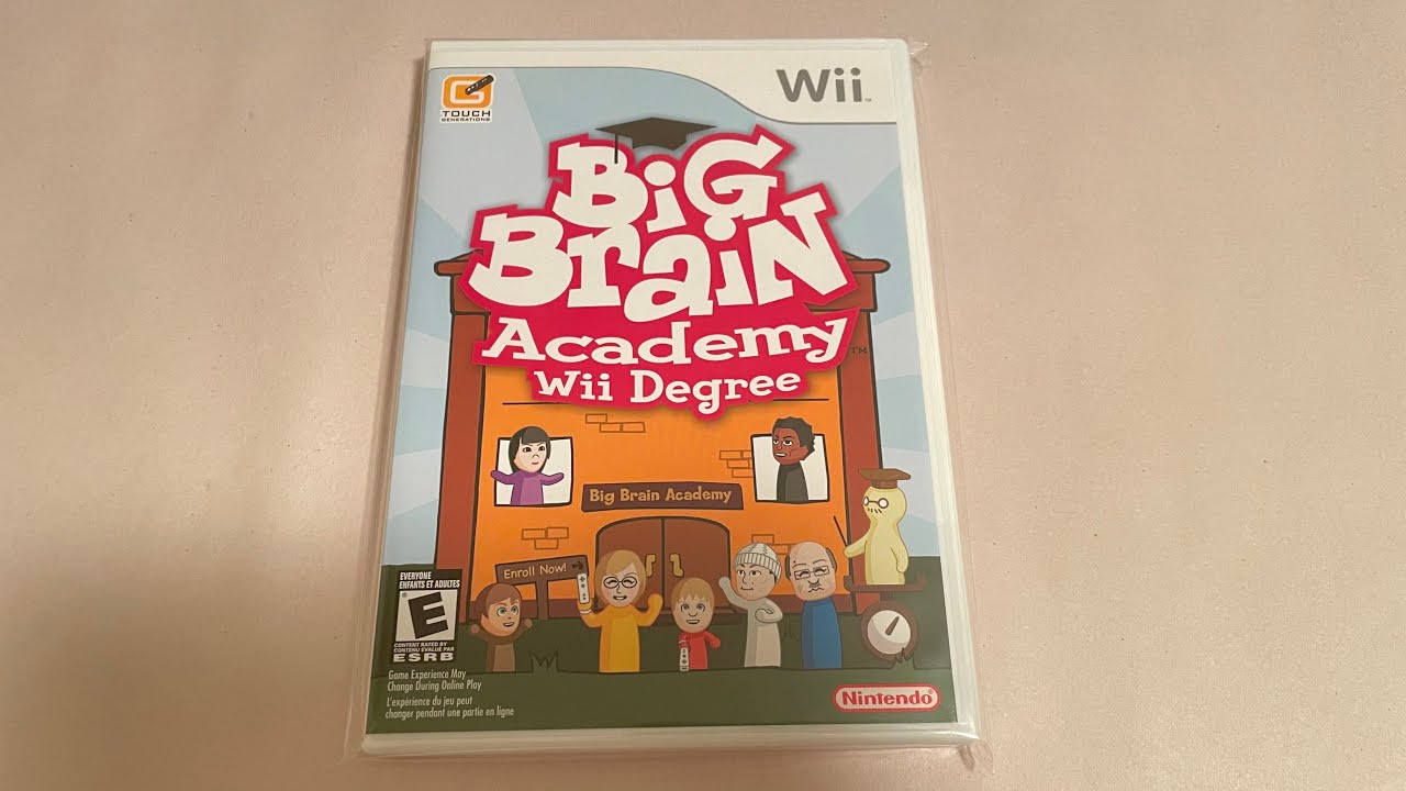 Big Brain Academy: Wii Degree 大脑学院：Wii 学位 美版 wii 實體試玩 - YouTube