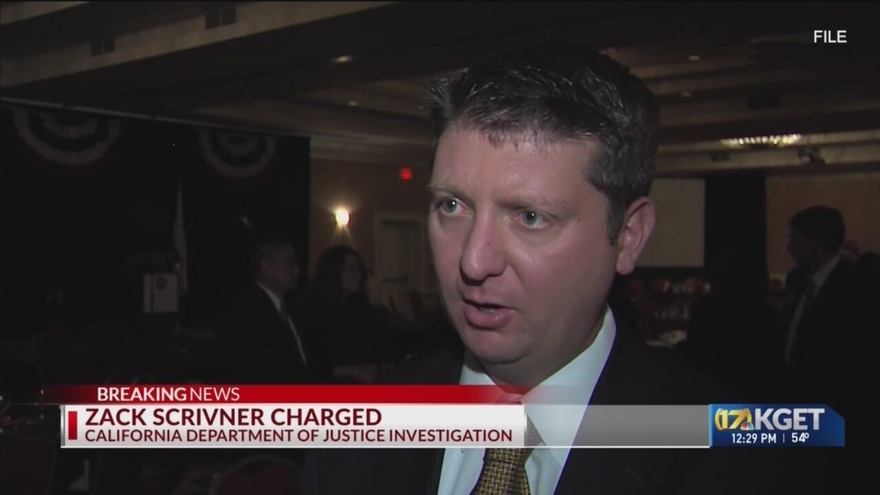 Former Kern County Supervisor Zack Scrivner charged with willful ...