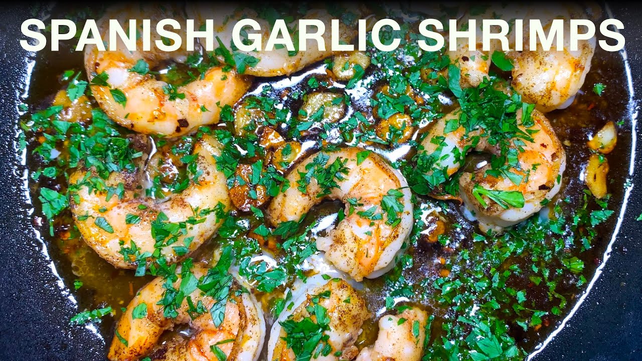 Spanish Garlic Shrimp Recipe | Gambas al Ajillo - YouTube