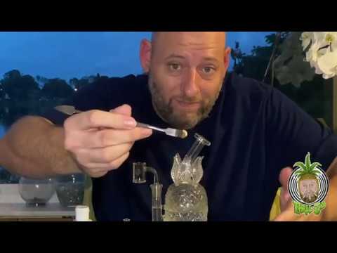 How to clean your dab rig. - YouTube