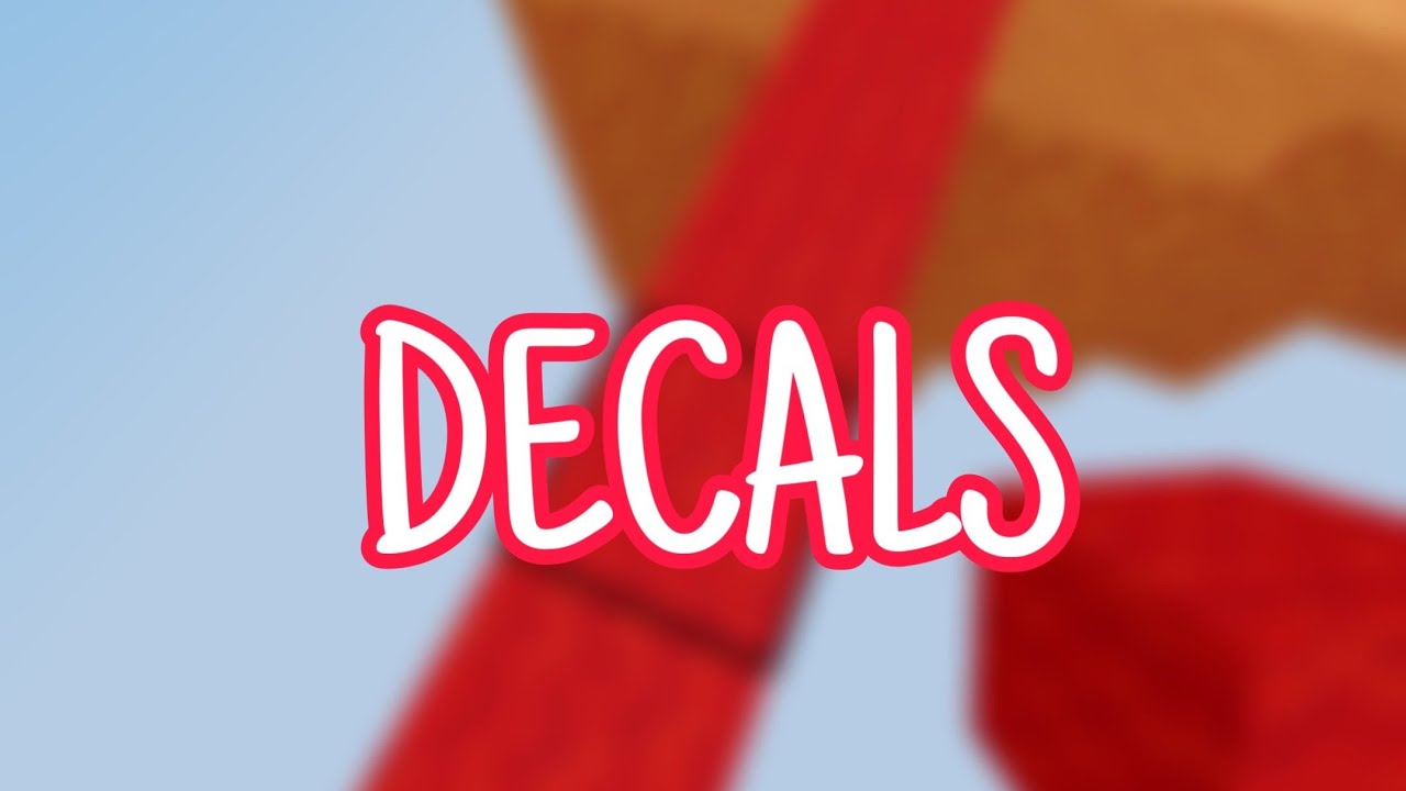 Decals - Roblox Bedwars Montage - YouTube