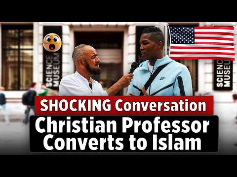 American Professor Questions Everything | Accepts ISLAM !