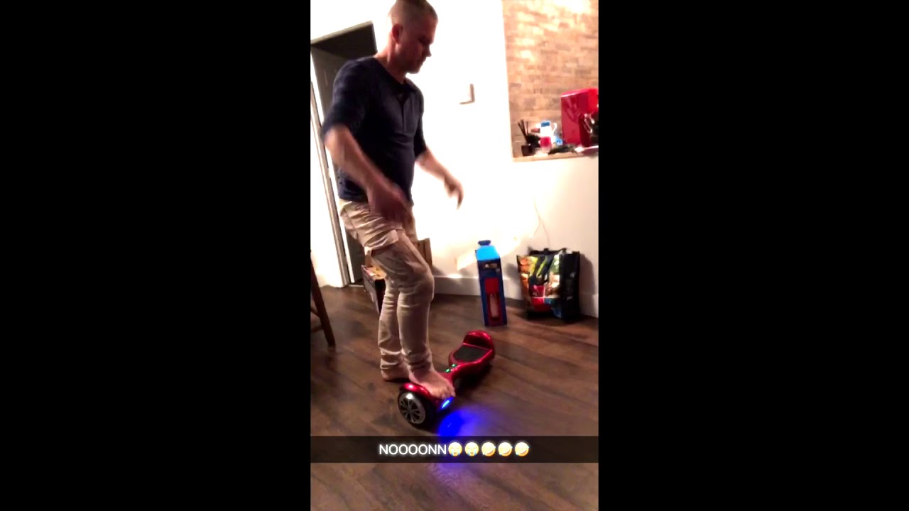 Hoverboard fail funny - YouTube