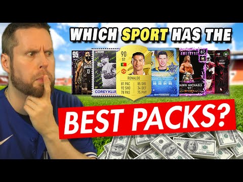Which Sport has the best PACKS? FIFA, NBA, MLB, NFL, NHL or WWE? - YouTube
