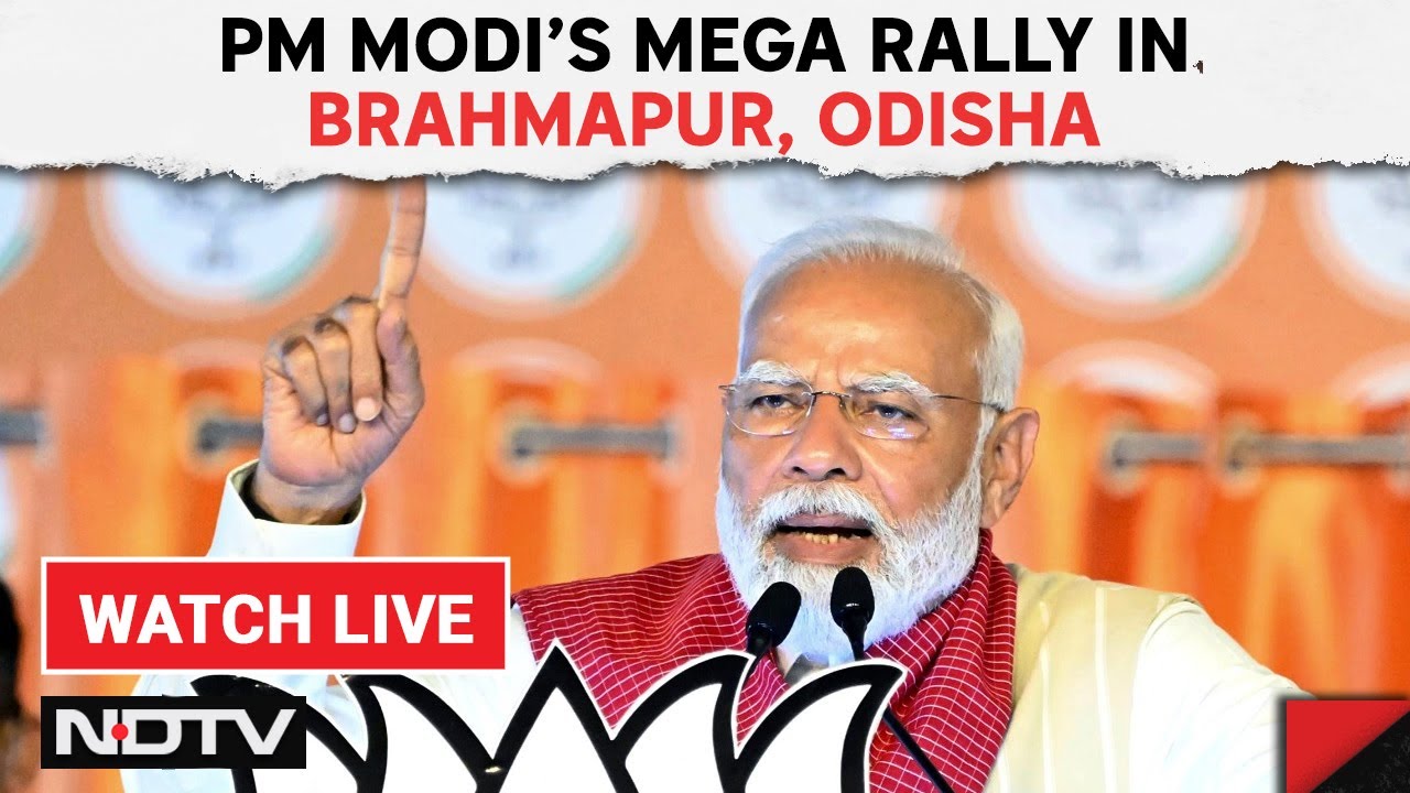 PM Modi Live Today | PM Modi Speech Live In Brahmapur, Odisha | Lok ...