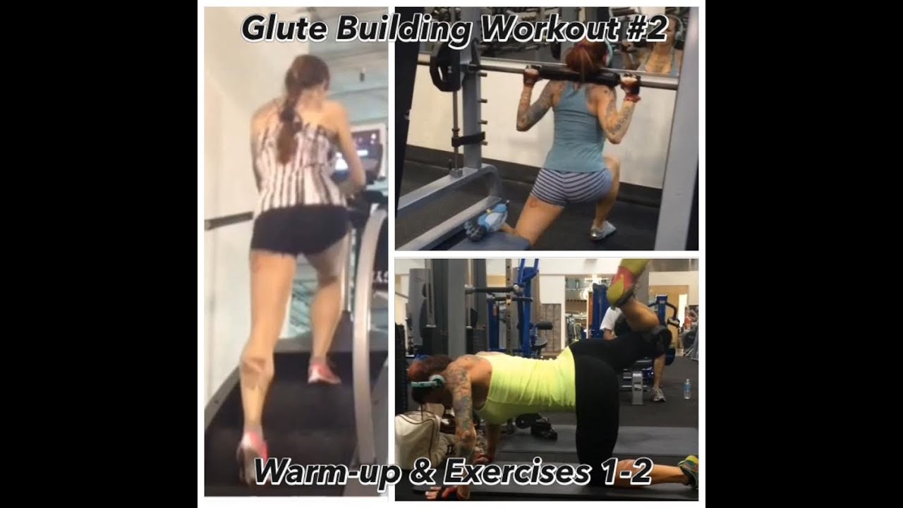 Glute Building Workout #2... Exercise 1/2 of 7... Split Squat superset ...