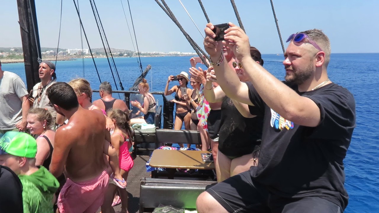 The Black Pearl's Pirates do it Zorba Style - YouTube