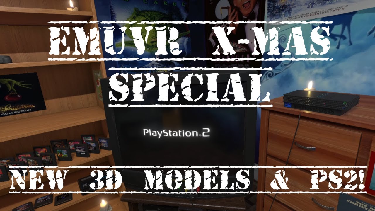 EmuVR | Christmas Special 2021 (New 3D Models And The PS2!) - YouTube