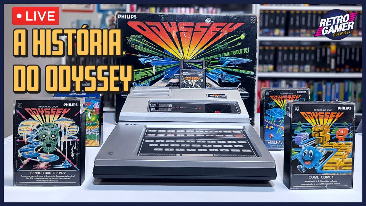 A História do Odyssey, o Vídeo Game da Philips! - YouTube