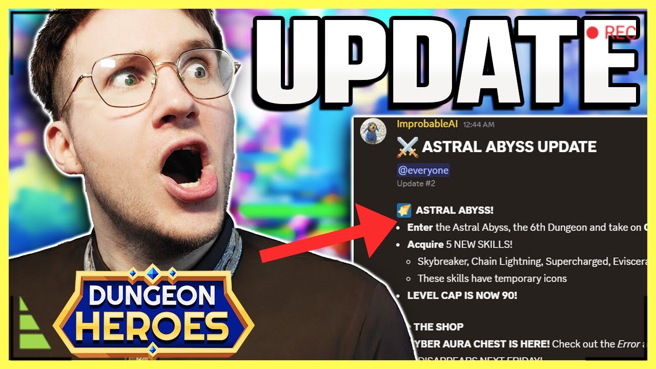 Dungeon Heroes Astral Abyss Update Is INSANE! NEW Skills, Dungeons ...