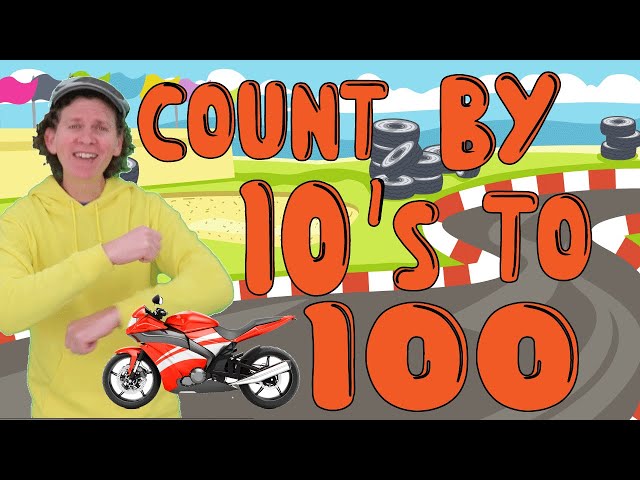 Count by 10's to 100 - Vehicles | Skip Counting Numbers | Dream English ...