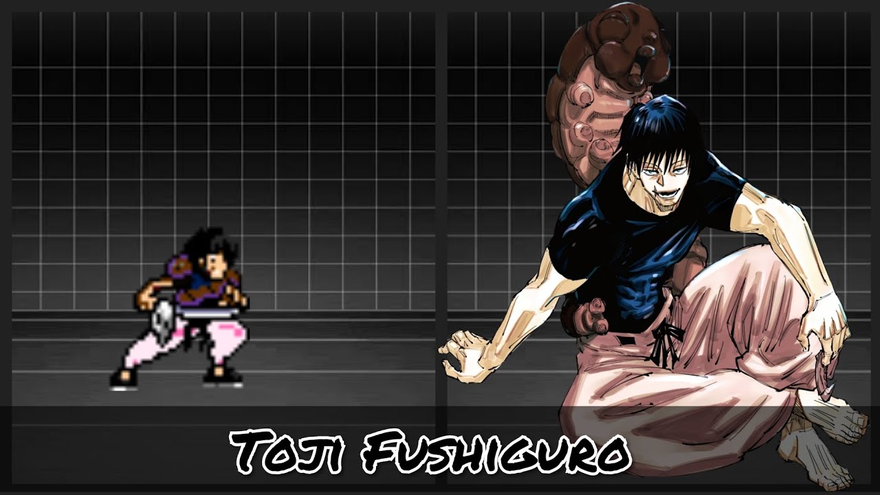 Toji Fushiguro char jus 80% | Jump Force sprites feita por @GOD OF ...