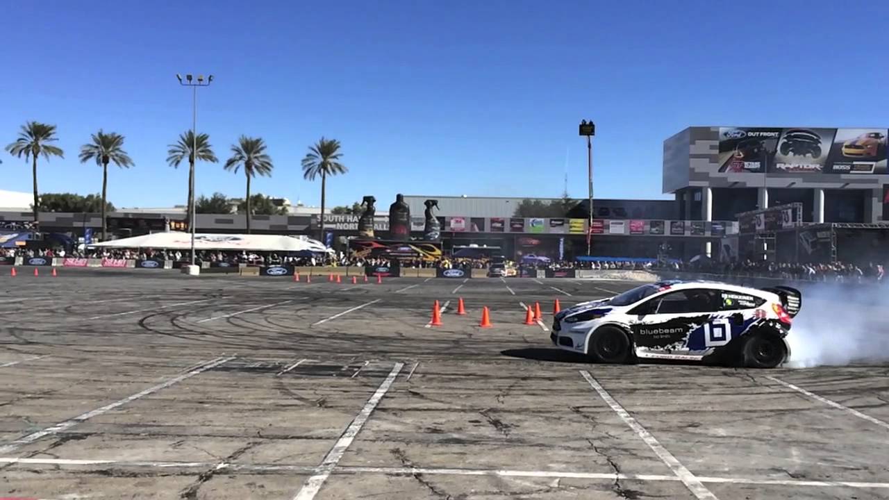 2013 Ford Fiesta Racing Rally at the SEMA show - YouTube