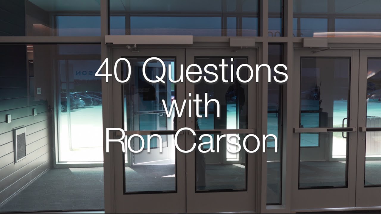 40 Questions with Ron Carson - YouTube