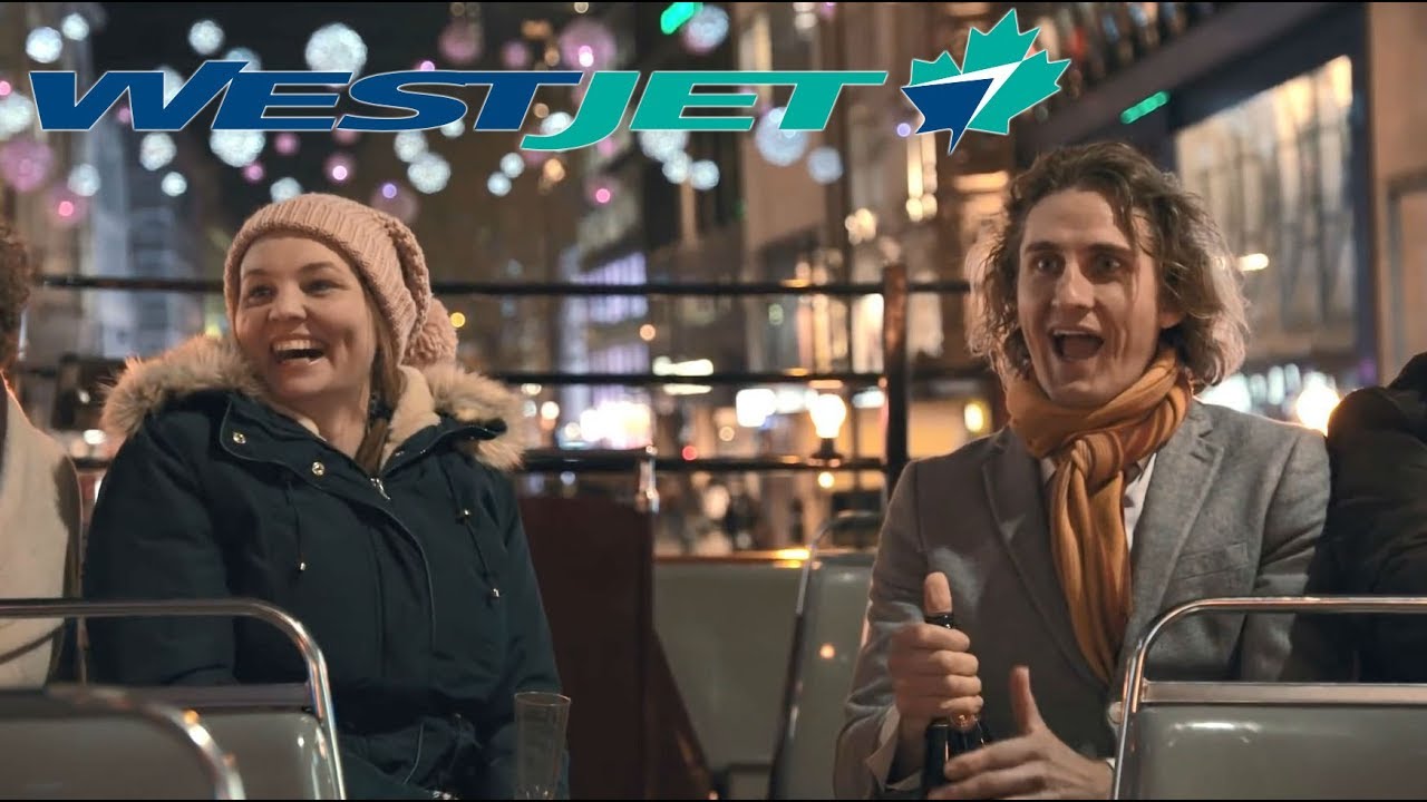 WestJet Christmas Miracle - Seasons Greeting with Barrhead Travel - YouTube