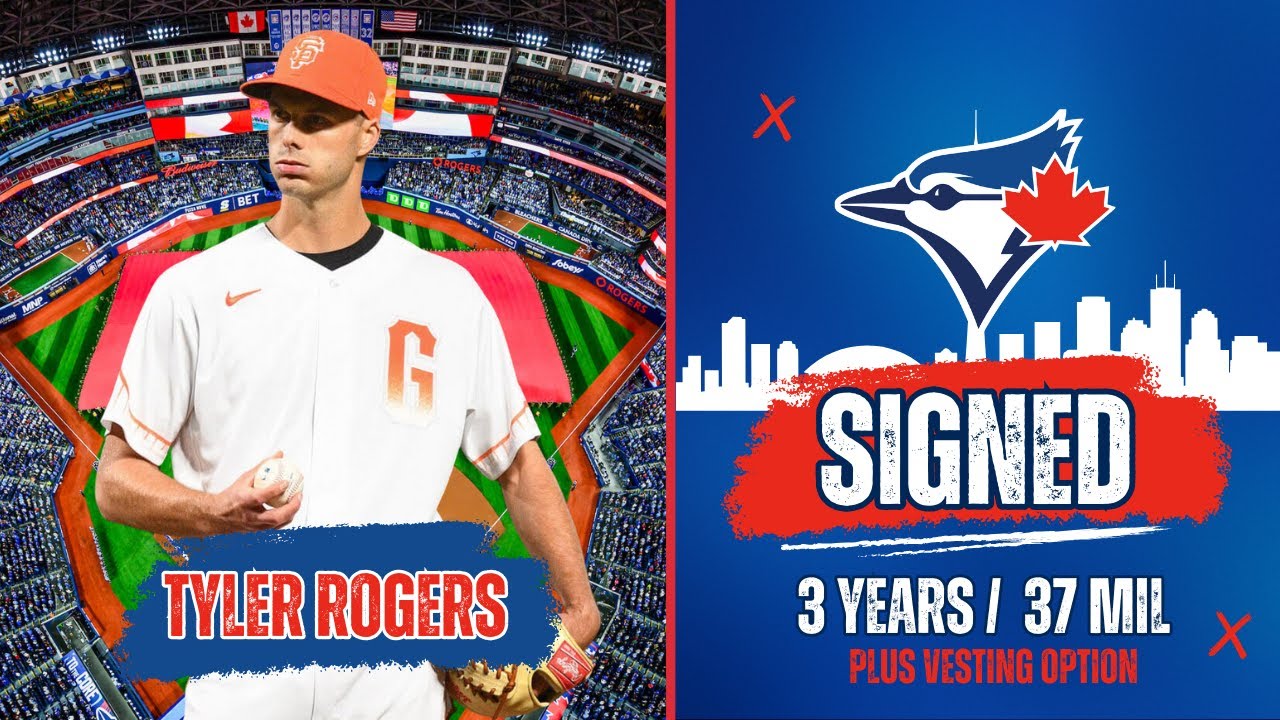 Tyler Rogers SIGNS with Blue Jays - YouTube