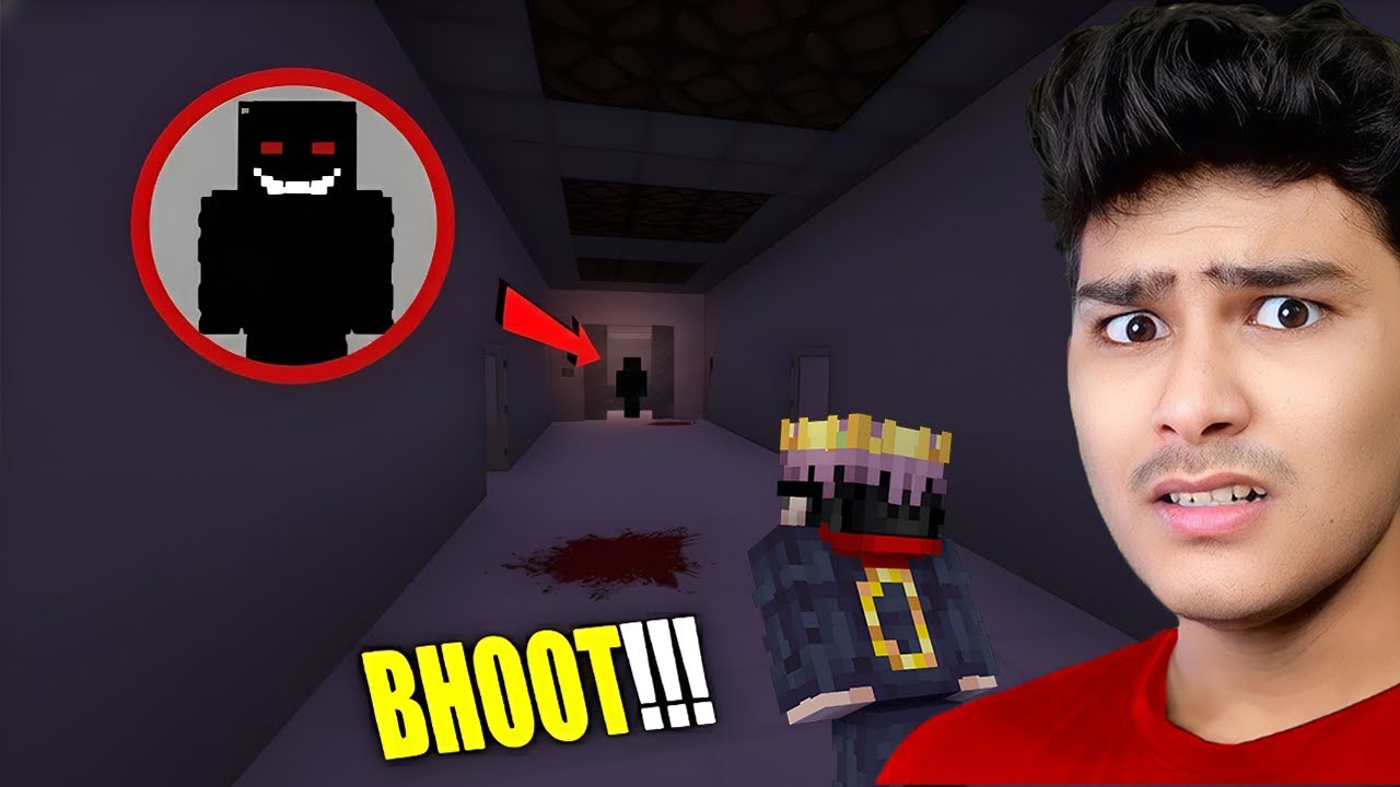 I FOUND GHOST IN OFFICE😱 | MINECRAFT HORROR MAP (HALLUCINATION) | MOST SCARY - YouTube