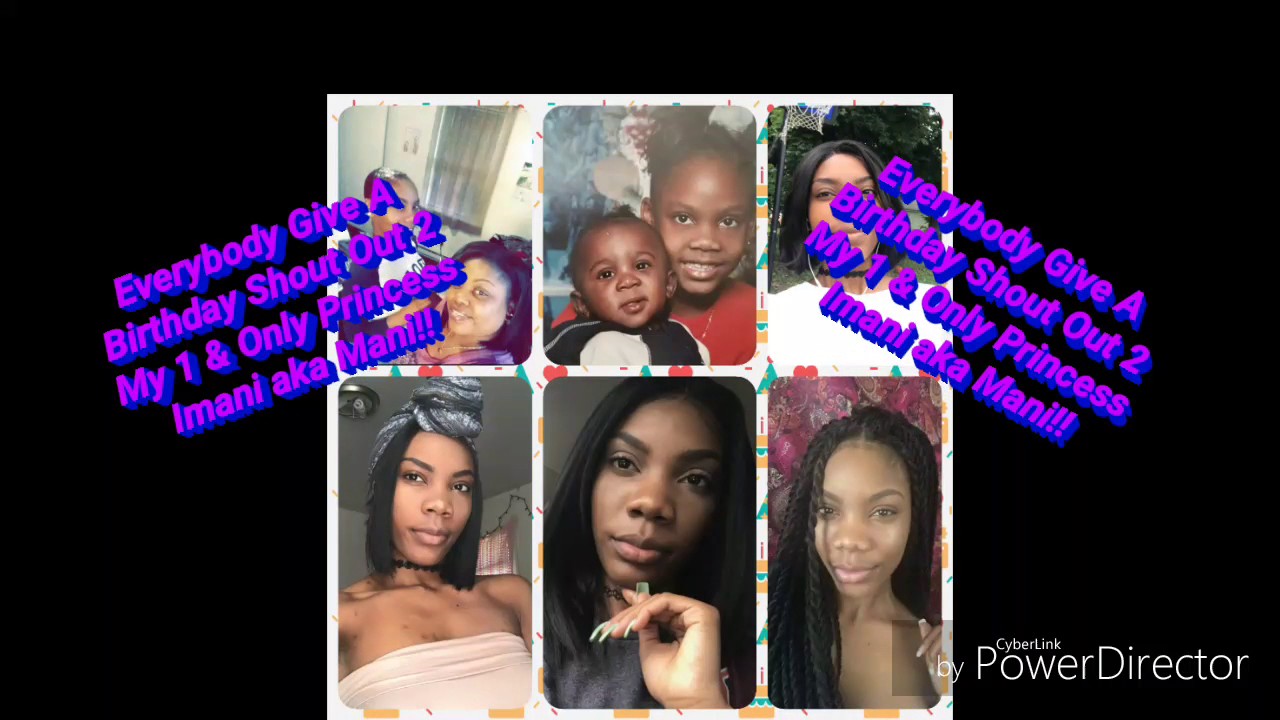 Birthday Call fa my Princess Imani...2 All my fellow YouTuber's - YouTube