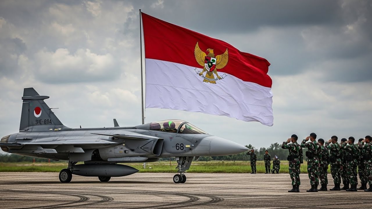 Saab Gripen E Indonesia Fighter Jet | Full Detail | Advanced 5th Gen ...