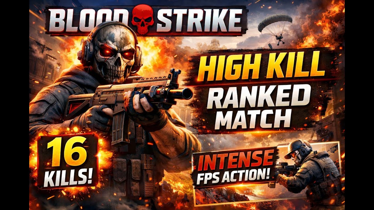 Blood Strike Full Gameplay 🔥 High Kill Match | Ranked Action & Intense ...