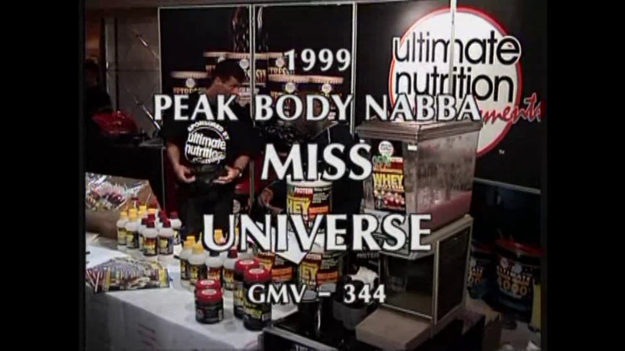 1999 NABBA Universe: The Women's Prejudging & Show - YouTube