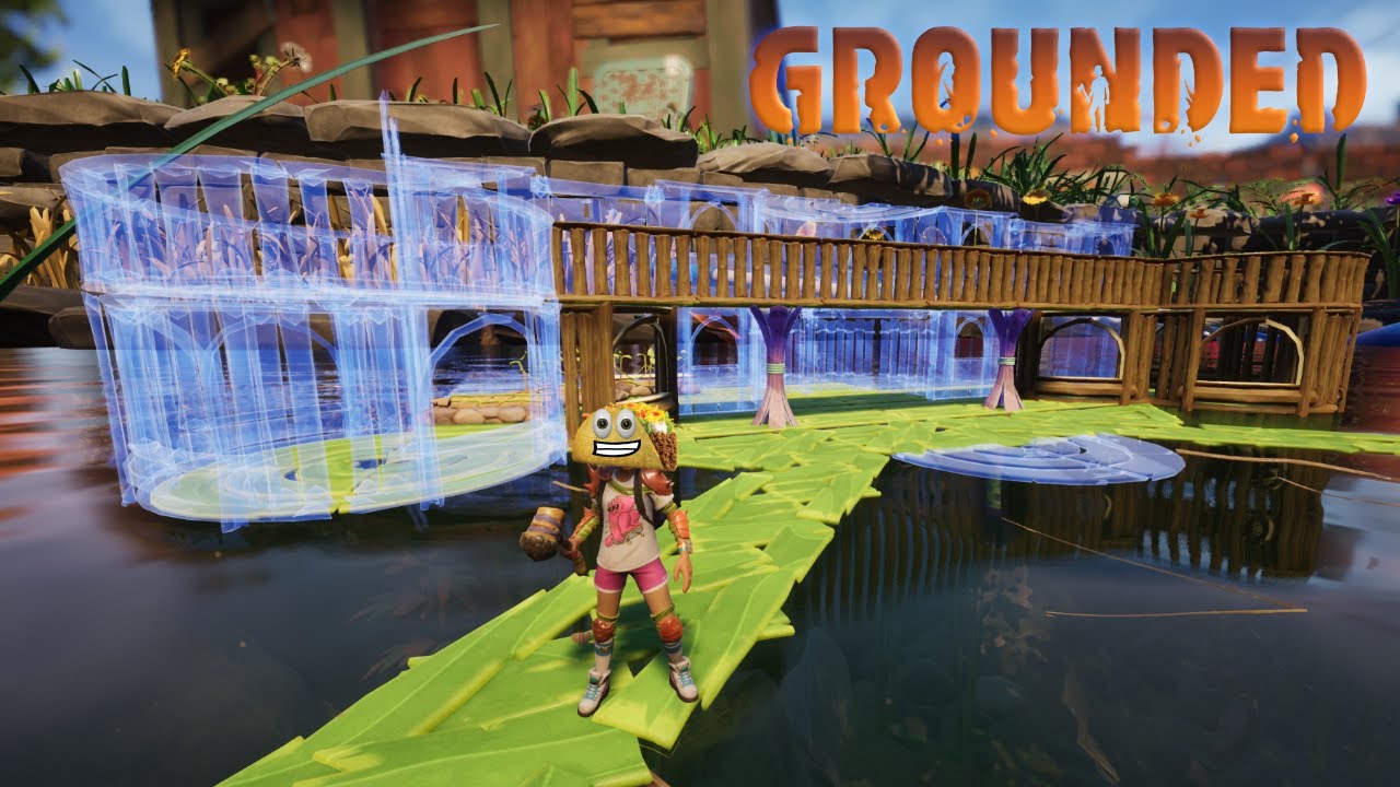 Grounded 10 - My Friend Wanted a Castle. Let's Build Him One. - YouTube