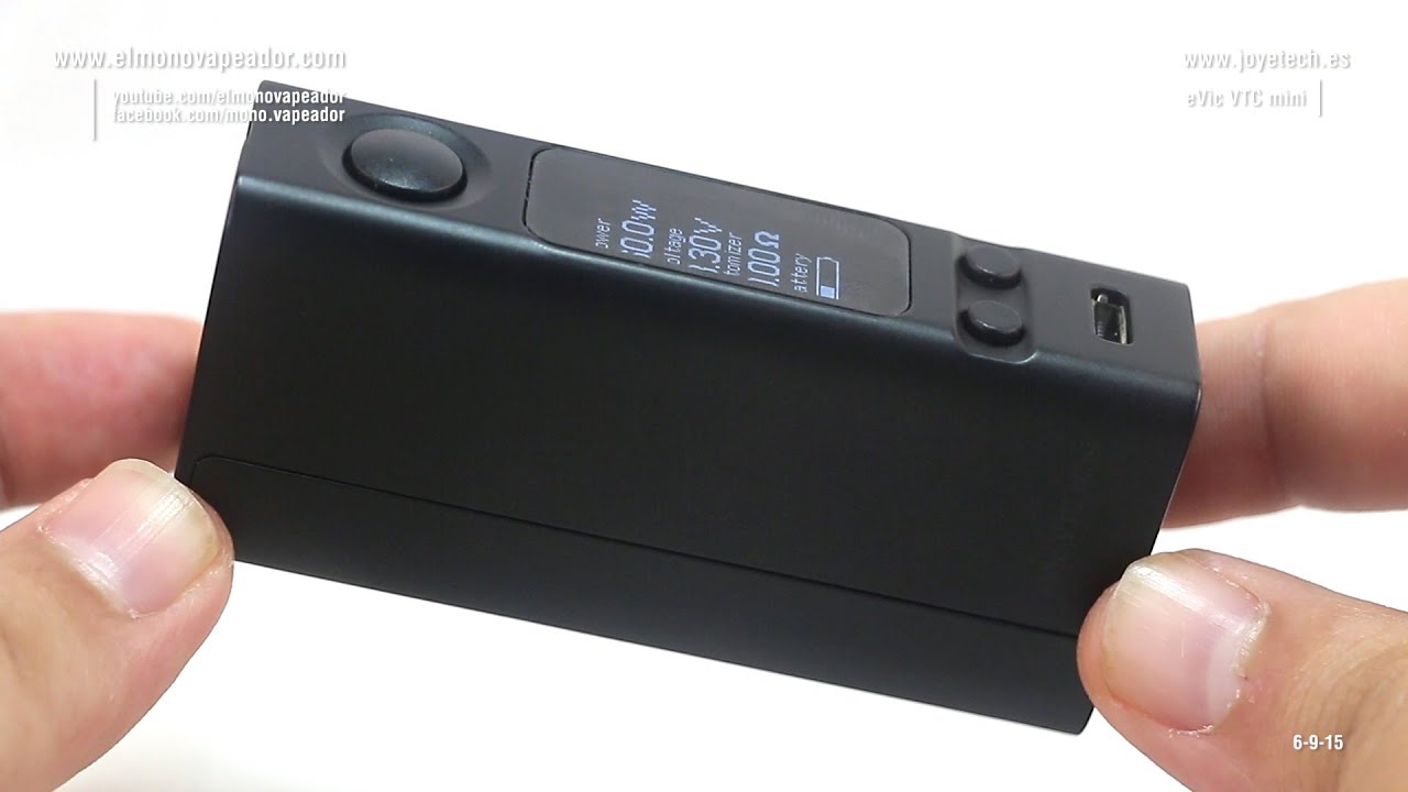 Joyetech eVic VTC mini - revision - YouTube