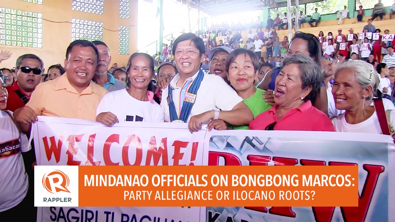 Mindanao officials on Bongbong Marcos: Party allegiance or Ilocano ...