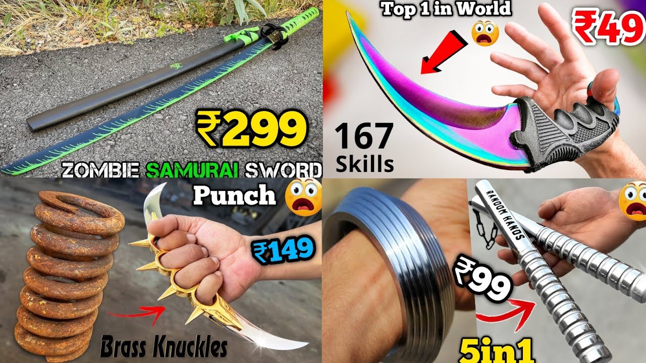 Self Defence Products Under ₹200 | Knuckles Hand Punch | Self Defence ...