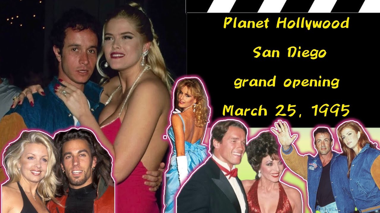 Planet Hollywood San Diego grand opening — March 25, 1995 - YouTube