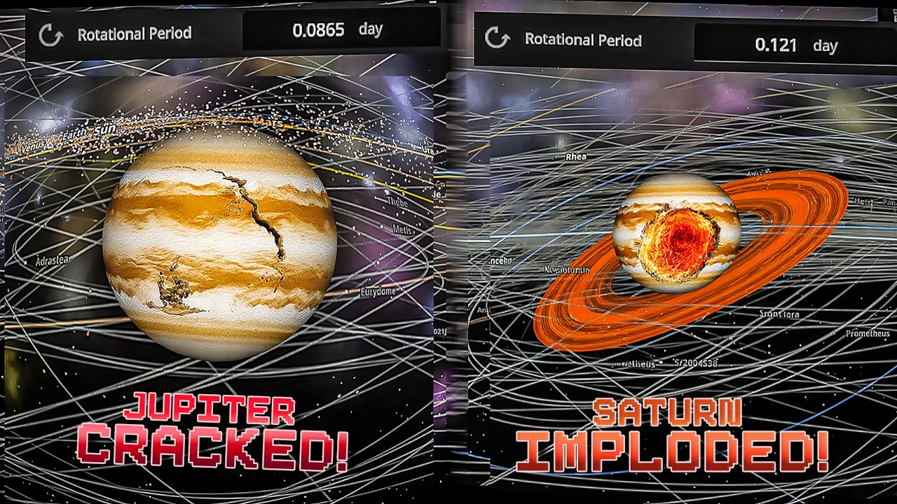 I Made The ENTIRE SOLAR SYSTEM Spin at INSANE SPEEDS... And THIS ...