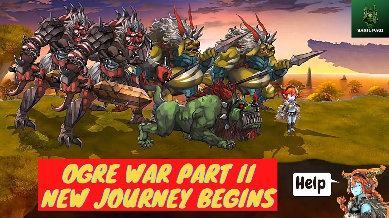 another Eden gameplay |Ogre wars part II |New journey begins ...