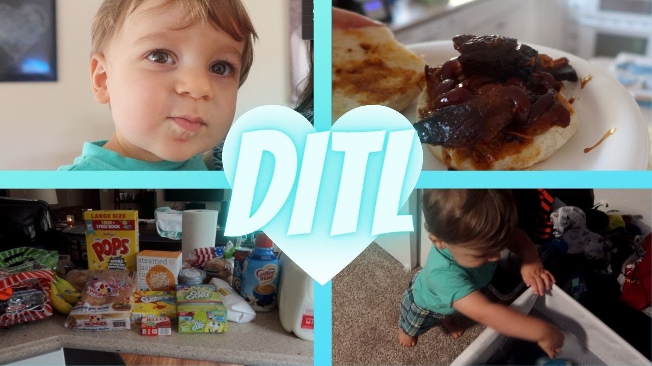 Ditl Collab Day In The Life Grocery Haul Ditl Sahm Laundry