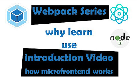 Webpack Tutorial - YouTube