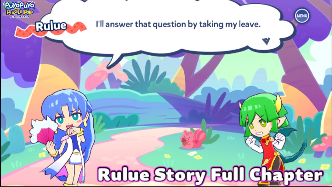 PuyoPuyo Puzzle Pop | Rulue Story Full Chapter - YouTube