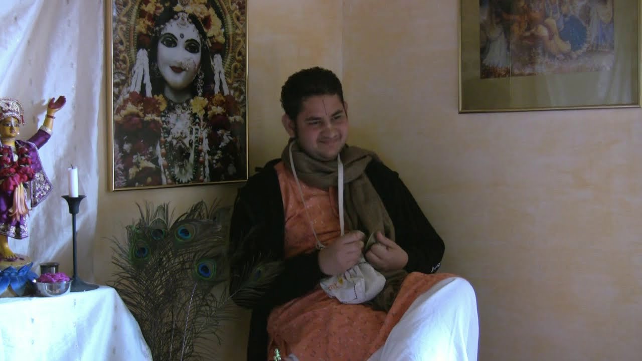 Ananda Dham Retreat: Damodara Lila by Acharya Sri Pundrik Goswami - YouTube