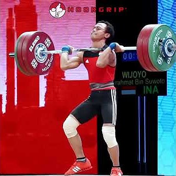 Surahmat Wijoyo (56) - 149kg Clean and Jerk @ 2015 Senior World Championships - YouTube