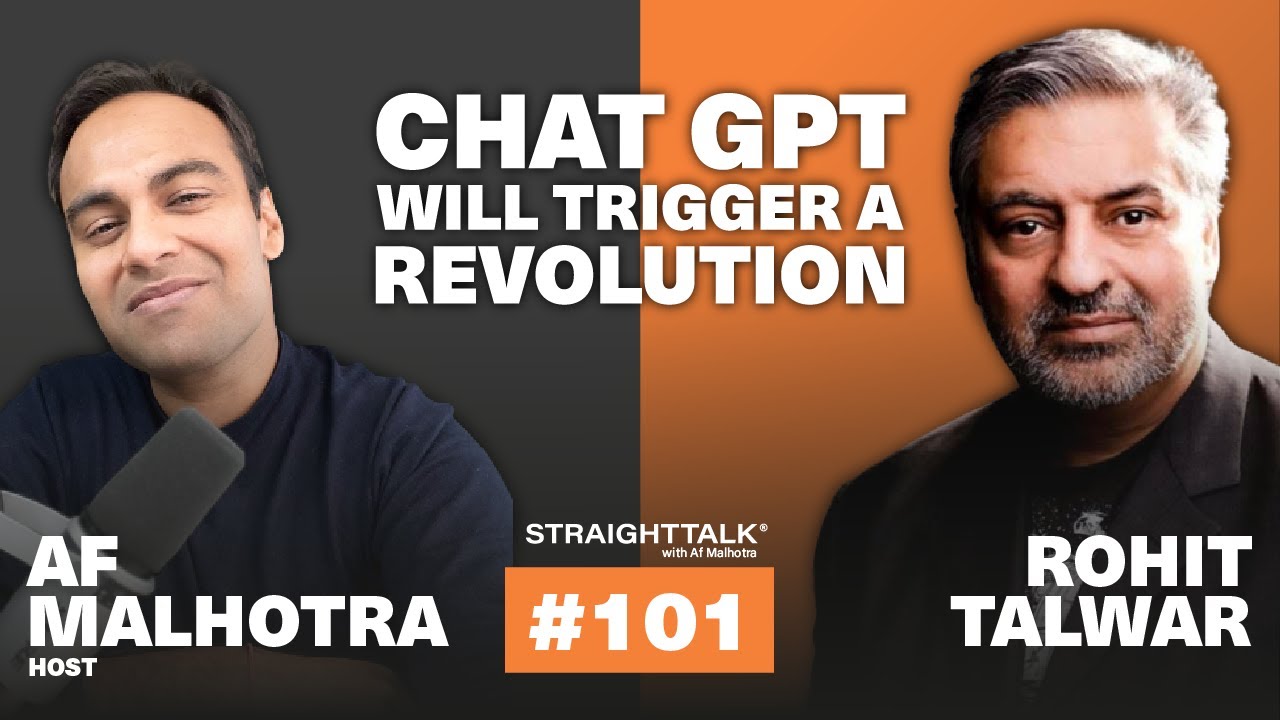 ChatGPT Will Trigger A Revolution | StraightTalk with Rohit Talwar - YouTube