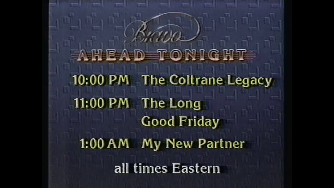 Bravo promos [October 3, 1986] - YouTube