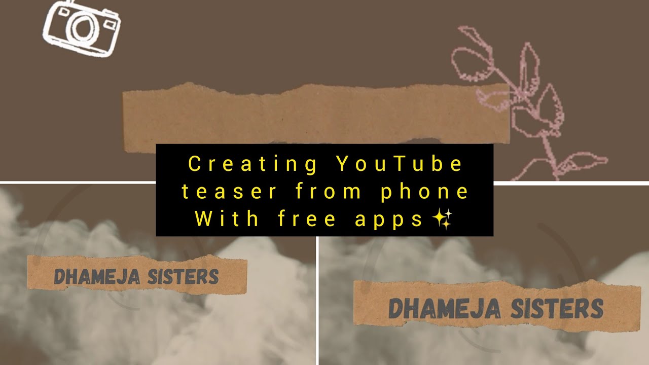 How to create YouTube channel teaser - YouTube