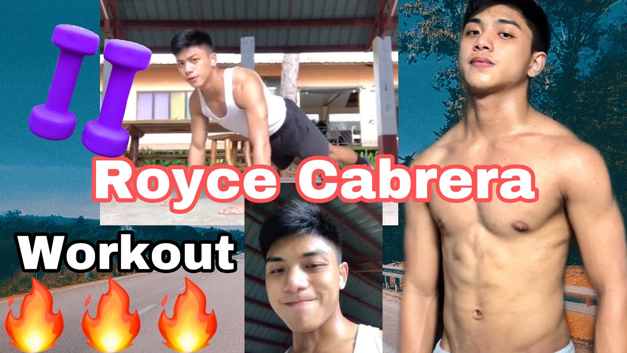 ROYCE CABRERA WORKOUT ROUTINE | (CHEST WORKOUT ) - YouTube