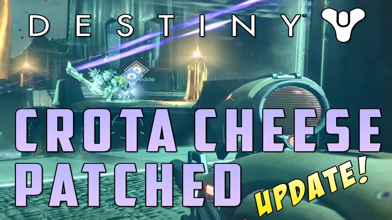 Destiny "Crota Cheese" Patched | "Deathsinger" Ir Yut Exotic Rewards ...