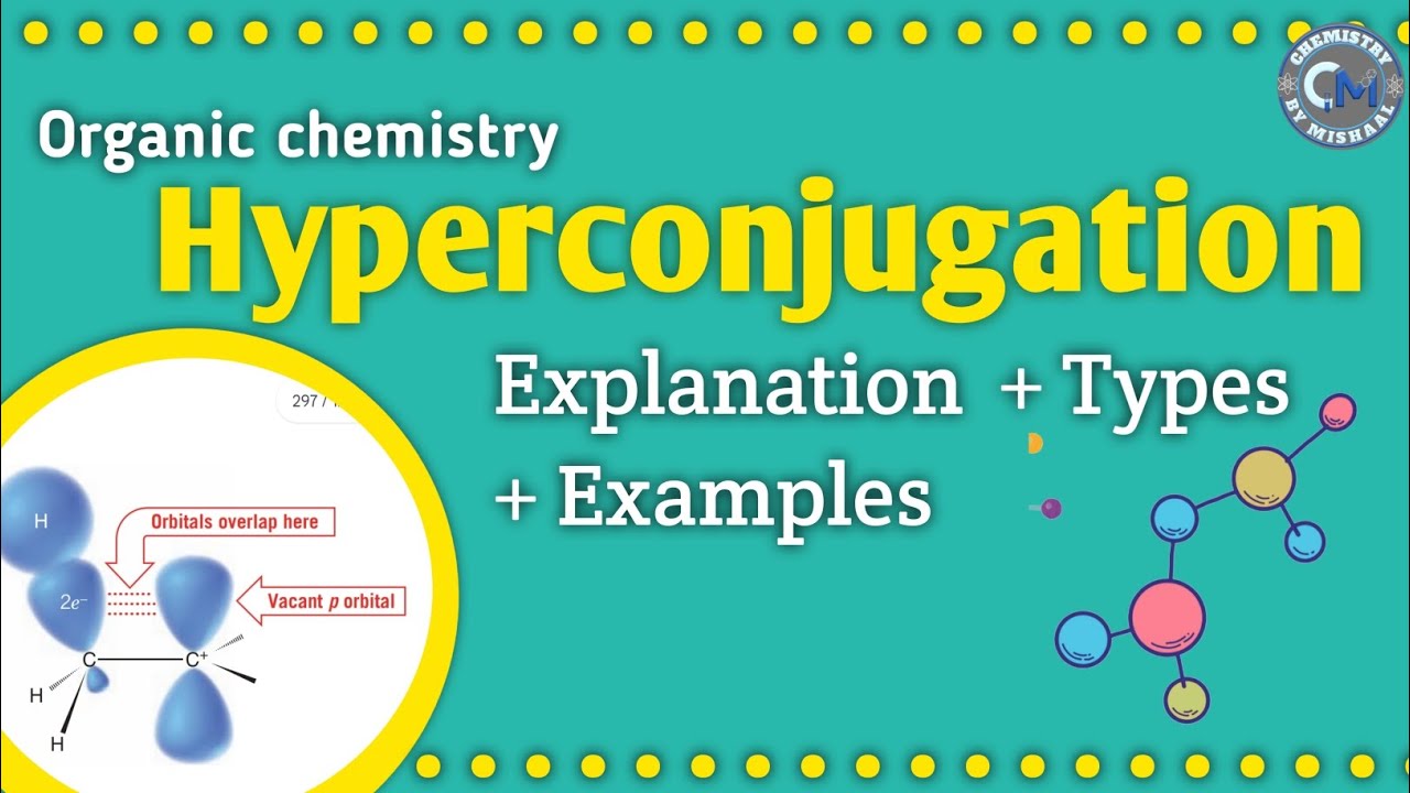 Hyperconjugation | No bond resonance | Types of hyperconjugation | GOC ...