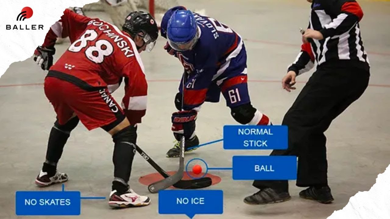 Ball Hockey: The High-Energy Indoor Game of Skill and Strategy - YouTube